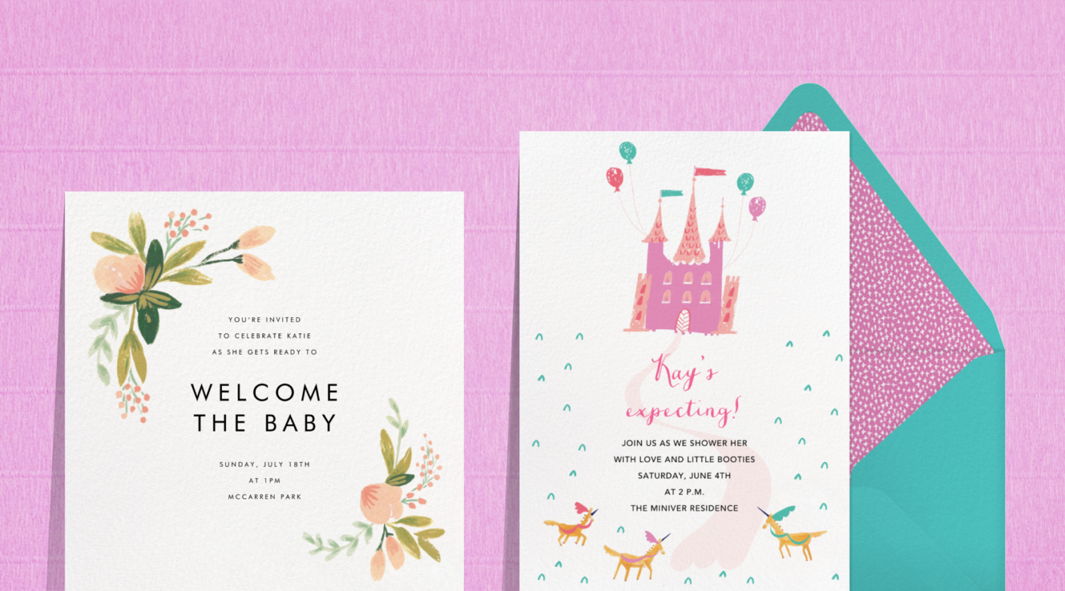 25 Baby Shower Invite Ideas to Match Your Theme | Paperless Post