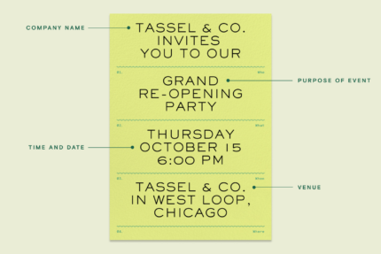 15 Corporate and Business Event Invitation Wording Ideas | Paperless Post