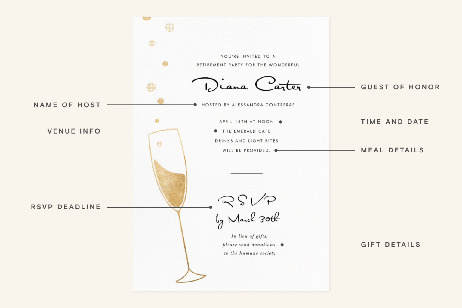 10 Retirement Party Invitation Wording Ideas and Examples | Paperless Post