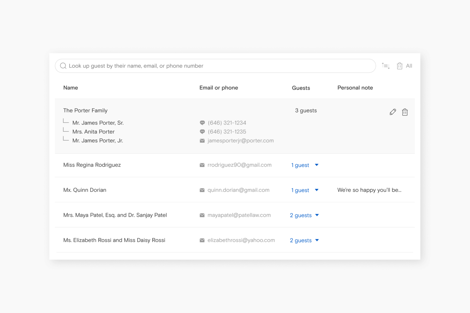 How to Address Wedding Invitations: Guide and Examples | Paperless Post