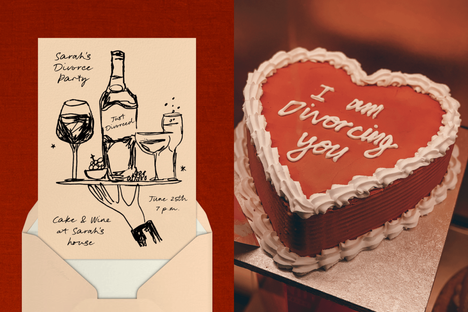 The 12 Best (And Funniest!) Divorce Party Ideas | Paperless Post