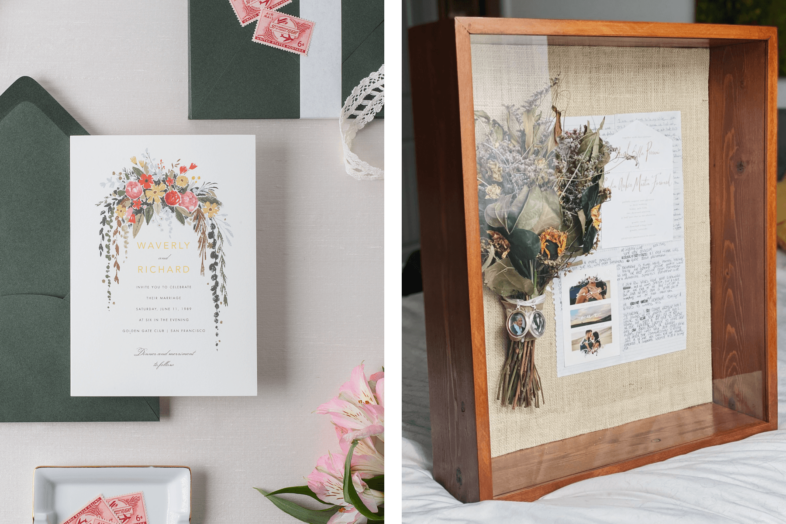 8 wedding invitation keepsake ideas to make it last forever | Paperless ...