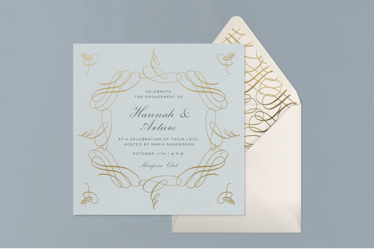 10 Engagement Party Invitation Wording & Design Ideas that Spark ...