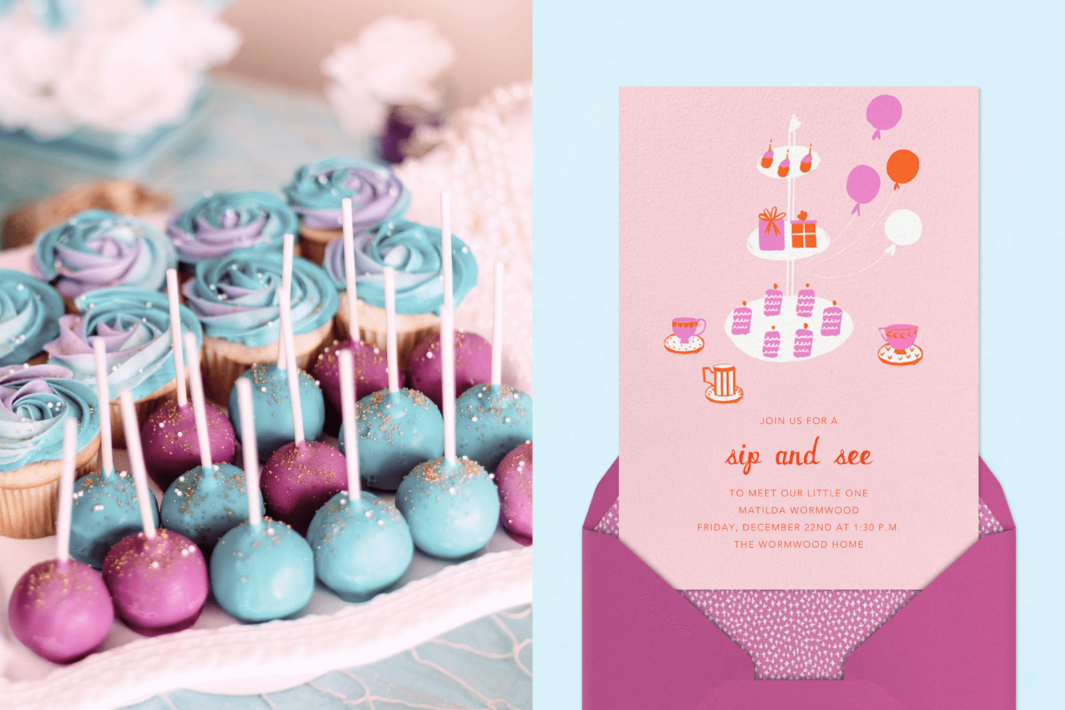 5 Adorable Sip and See Party Ideas and Etiquette Tips | Paperless Post