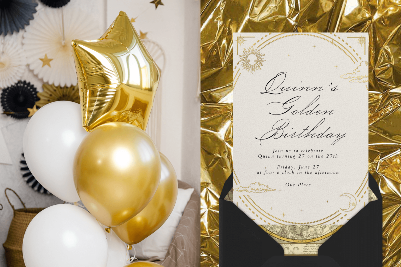 10 Golden Birthday Ideas to Celebrate in Style | Paperless Post