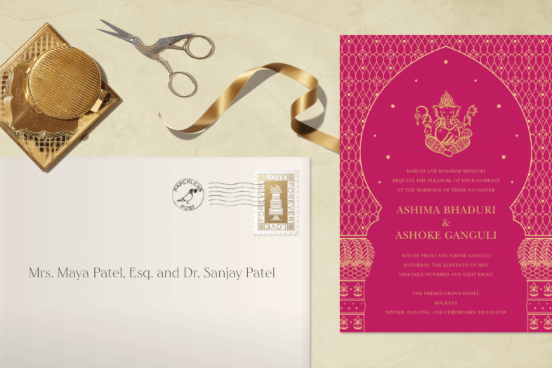How to Address Wedding Invitations: Guide and Examples | Paperless Post