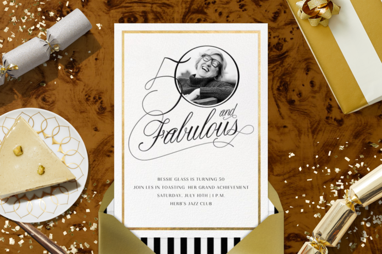 10 50th Birthday Party Invitation and Wording Ideas Paperless Post