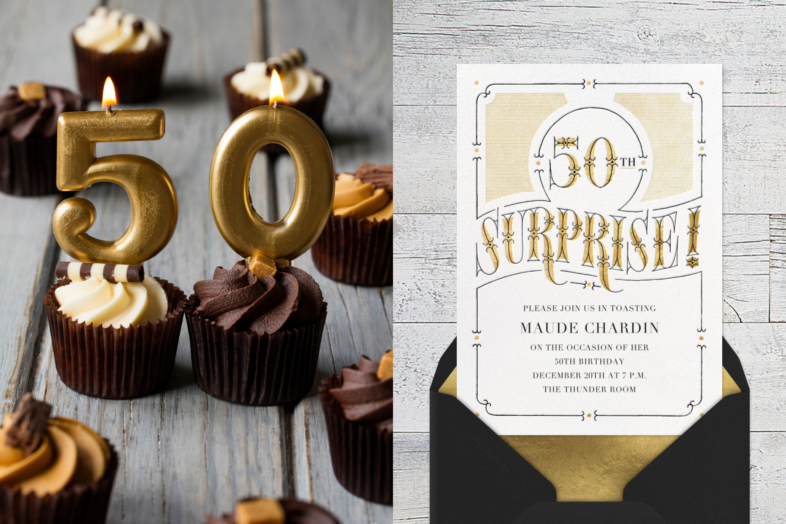 10 50th Birthday Party Invitation and Wording Ideas | Paperless Post
