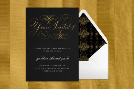 25 glamorous gala theme ideas to elevate an evening | Paperless Post