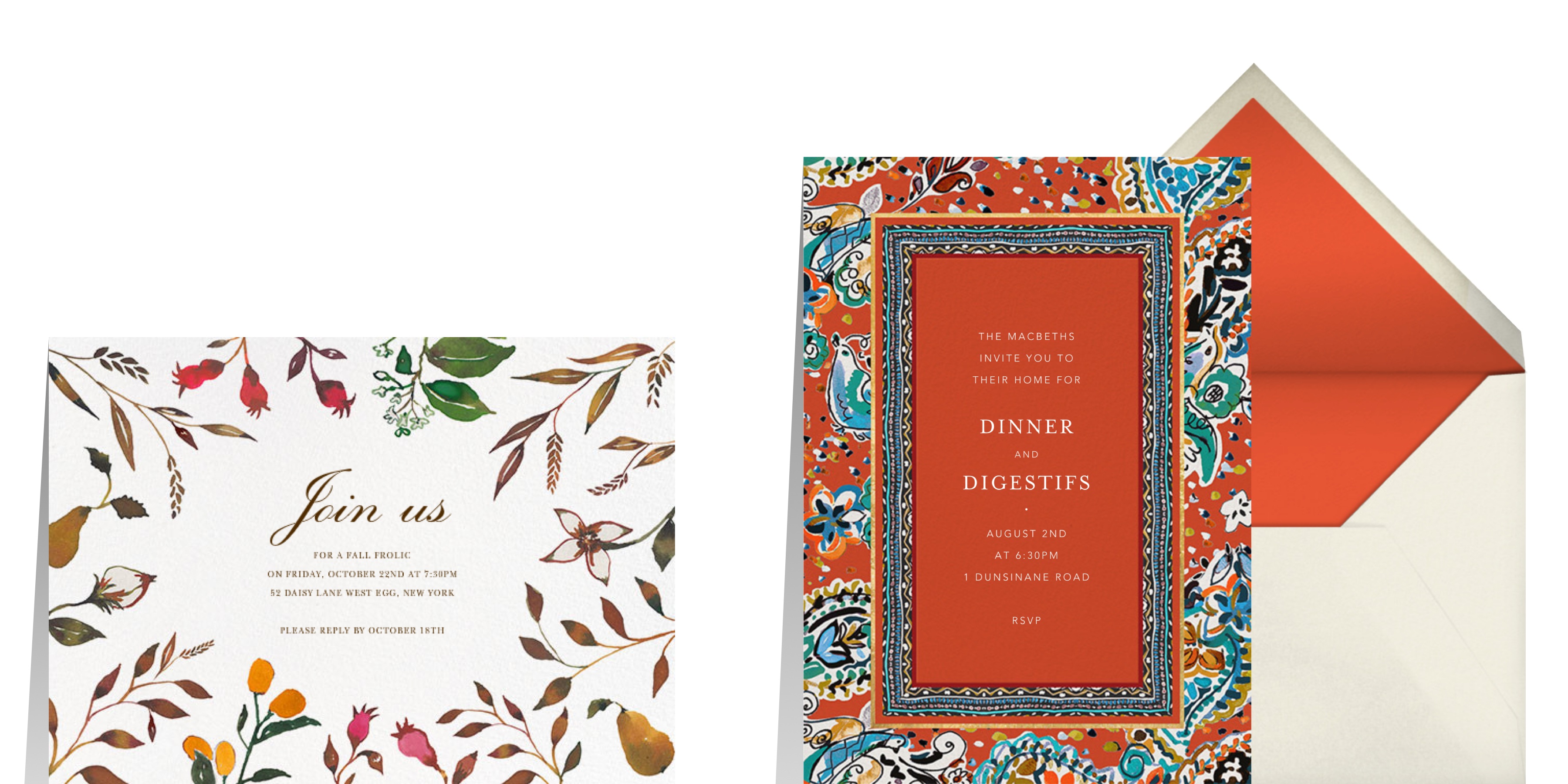 What To Write In A Dinner Party Invitation I Paperless Post