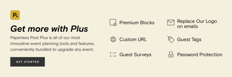 What is Paperless Post Plus? | Paperless Post