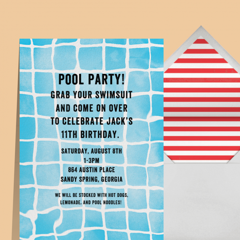 Pool party ideas that makes a splash - Paperless Post Blog