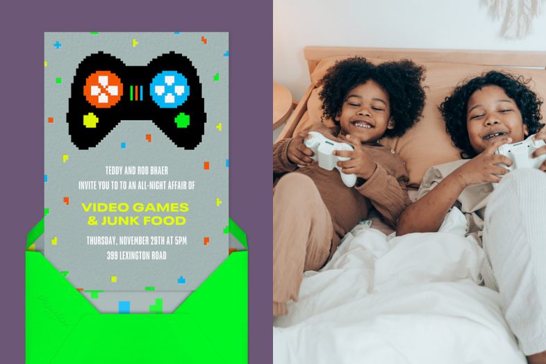 14 Sleepover Ideas & Invitation Wording | Paperless Post