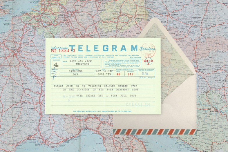 That’s the ticket! Introducing ephemera-inspired invitations by Annie ...